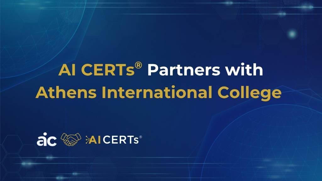 AI Certs & Athens College Partner for AI & Blockchain Certs